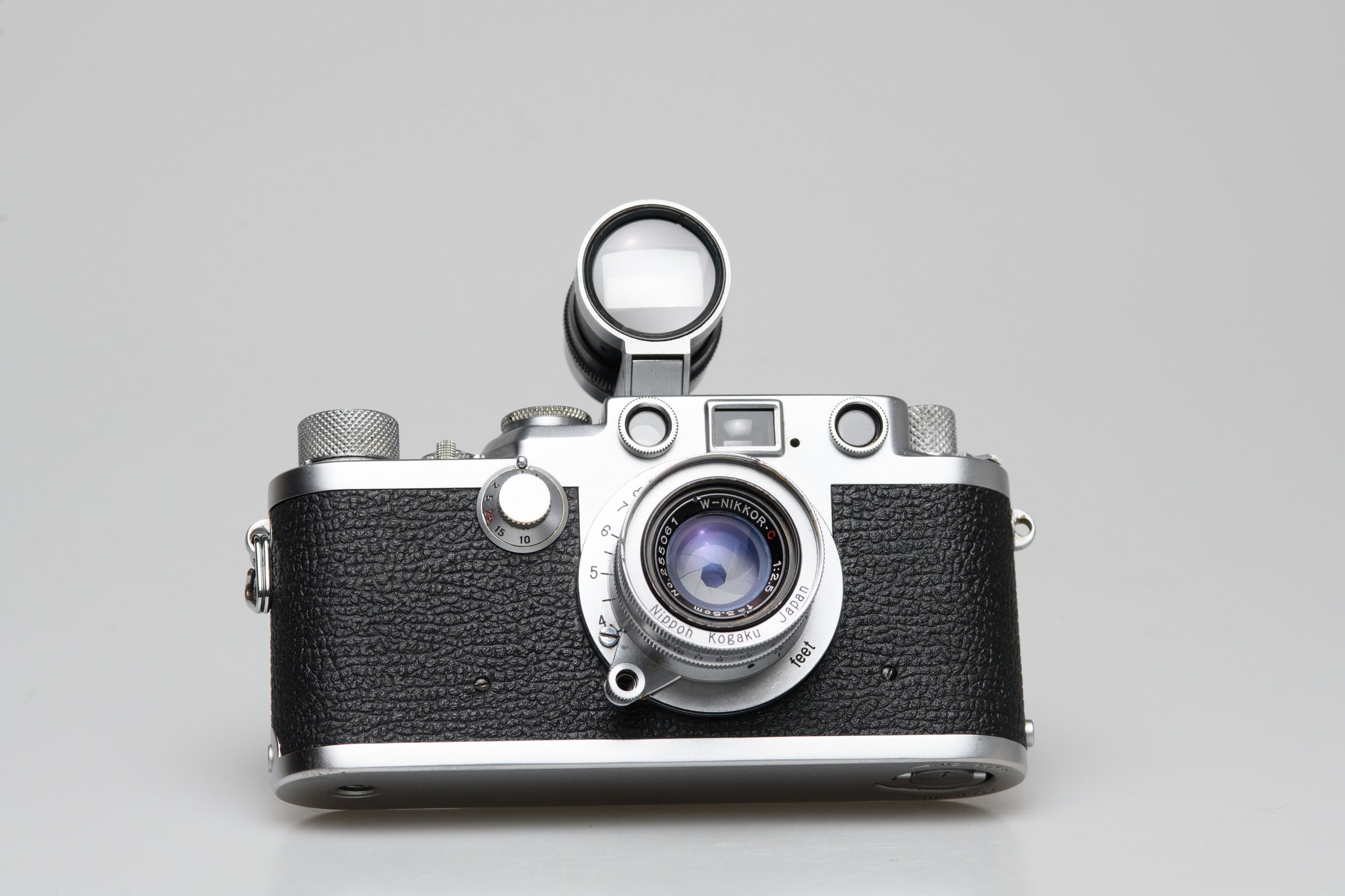 Leica IIIF Red Dial + Titanium Shutter Curtains + Nikkor 35mm Lens ...